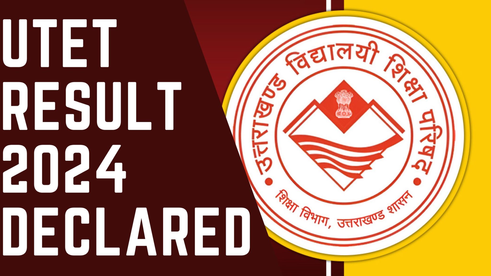 UTET Result 2024 Declared: Check Scorecard and Cut-Off Marks @ ukutet.com UTET Result 2024 Declared: Check Scorecard and Cut-Off Marks @ ukutet.com